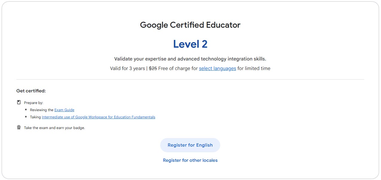 Google Certified Educator Level 2 Exam Answers