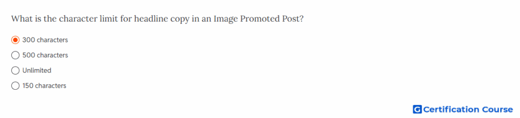What is the character limit for headline copy in an Image Pr