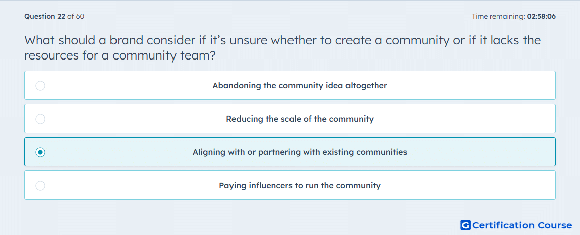 What should a brand consider if it’s unsure whether to creat