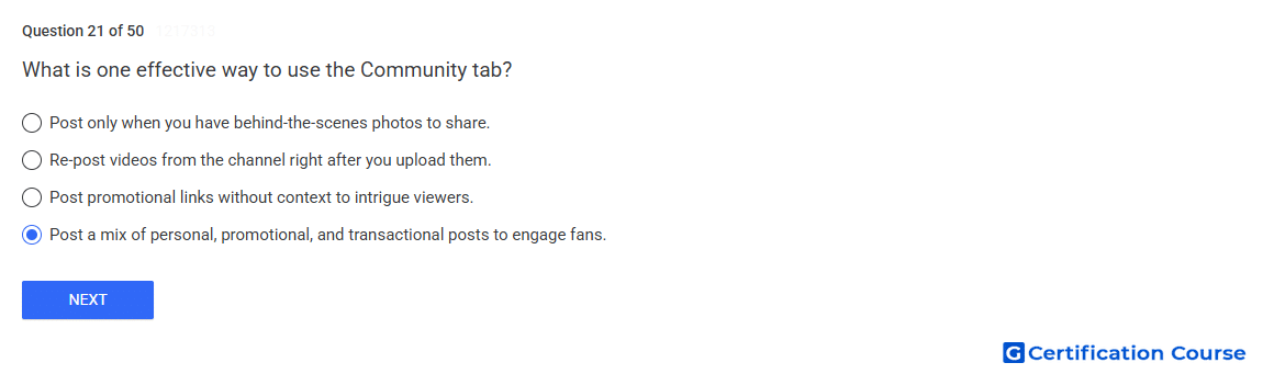 What is one effective way to use the Community tab?