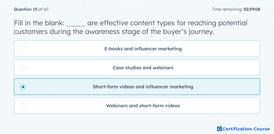 Fill in the blank: ____ are effective content types for reac