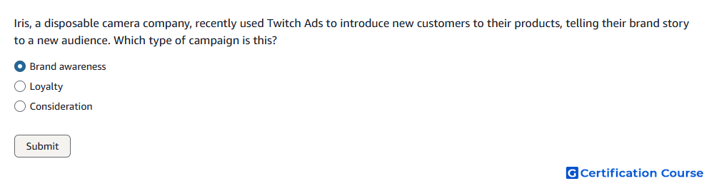 Iris, a disposable camera company, recently used Twitch Ads
