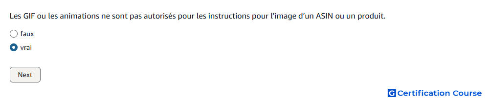 Les GIF ou les animations ne sont pas autorisés pour les ins